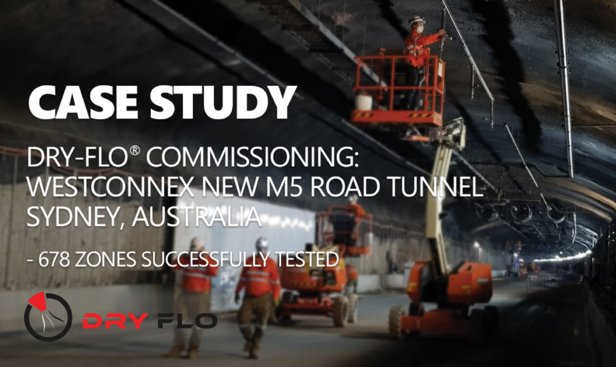 Case Study: Dry-Flo® WestConnex New M5 Deluge… – Paradigm Group